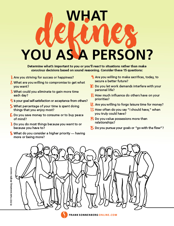 What Defines You As A Person LaptrinhX News